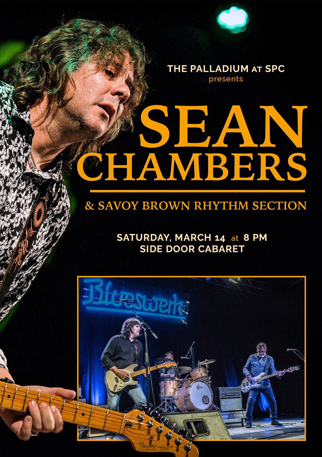 Sean Chambers & Savoy Brown Rhythm Section – My Palladium